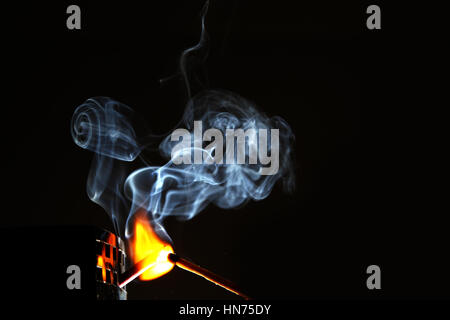 smoke background / Smoke is a collection of airborne solid and liquid ...