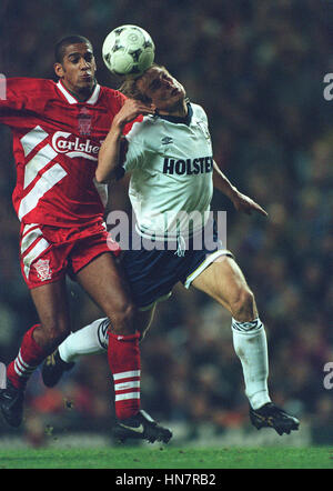 PHIL BABB LIVERPOOL FC 28 September 1995 Stock Photo - Alamy