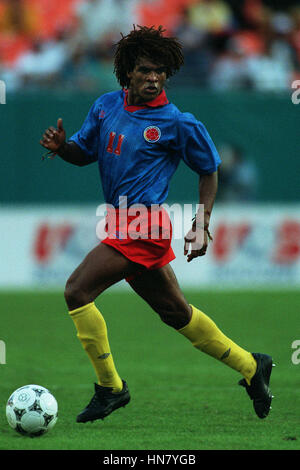 JOHN JAIRO TRELLEZ COLOMBIA & ATLETICO NACIONAL 02 March 1994 Stock ...
