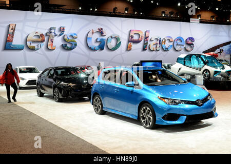 Chicago Auto Show held its media preview at McCormick Place Stock Photo ...