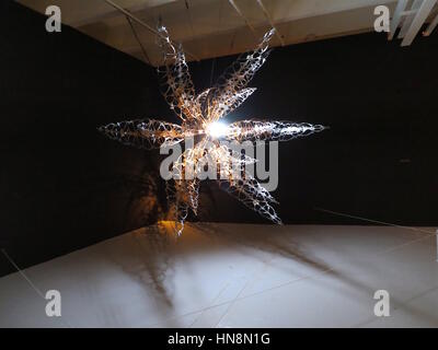 U-Ram Choe artwork exhibited at Tripostal, Lille, France, as part of ...