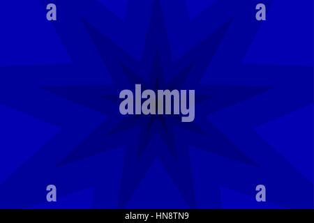 nine pointed star blue abstract vector background Stock Vector Image ...
