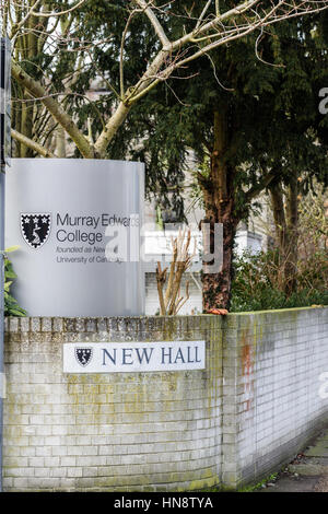 Exterior of Murray Edwards College, Cambridge Designed by Chamberlin ...