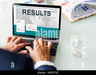 Results Statistic Research Data Analysis Concept Stock Photo - Alamy