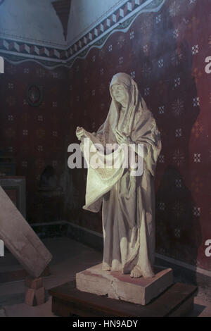 Gothic medieval art in the National Art Museum of Catalonia,Barcelona ...