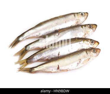 Anchovies fish salted fillet marinated snack Stock Photo - Alamy