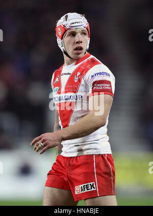 St Helens Saints' Theo Fages Stock Photo - Alamy