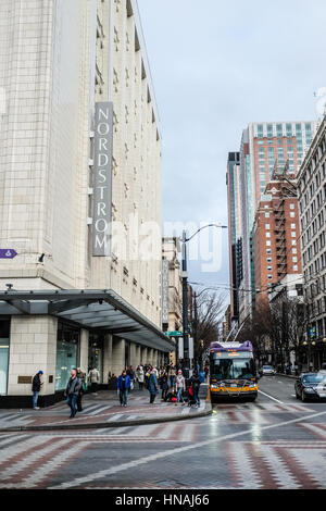 The Nordstrom Retail Store in Seattle Stock Photo - Alamy