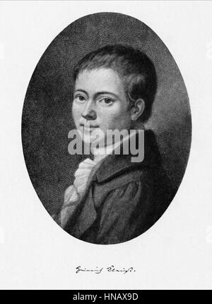 Heinrich Von Kleist Writer & Poet (1777-1811) Nach Einer Miniatur ...