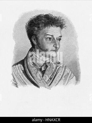 Portrait of Ernst Theodor Amadeus Hoffmann (1776-1822). Museum: PRIVATE ...