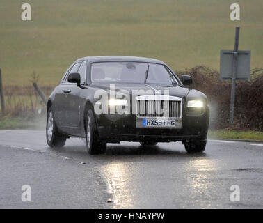 2010 Rolls Royce Silver Ghost super luxury car Stock Photo - Alamy