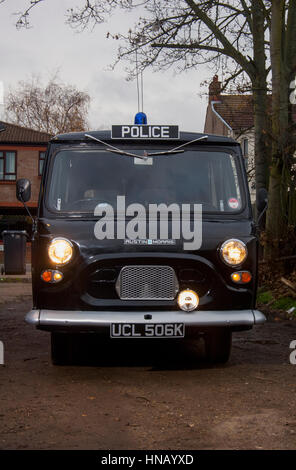 1971 Austin J4 'Black Maria' police van Stock Photo - Alamy