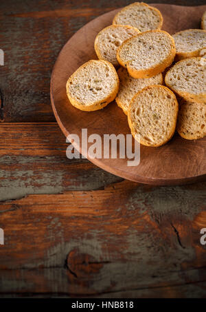 Rusk bread slices Stock Photo - Alamy