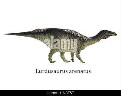 Lurdusaurus was a herbivorous ornithopod iguanodont dinosaur that lived ...
