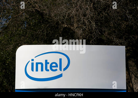 Logo of Intel Stock Photo - Alamy