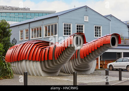 Lobster Loos, public toilets, Queens Wharf, Wellington, New Zealand ...