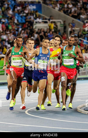 Matt Centrowitz (USA) competing in the Men's 1500 metres heats at the ...