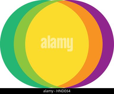 Abstract Multiple Color Circle Design. Eps 8 supported Stock Vector ...