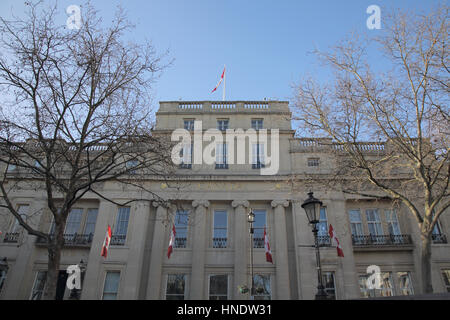 Canada House Canadian Embassy London Greek Revival Architecture Stock ...