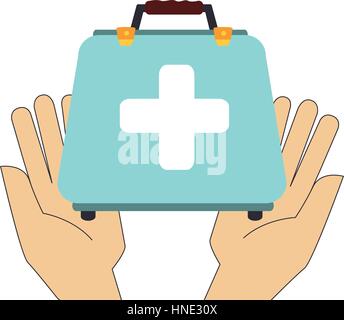Pharmacist holding box of medicine illustration Stock Vector Image ...