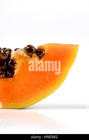 Close up of papaya seeds and pulp Stock Photo - Alamy