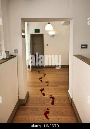 Hallway of a house entrance Stock Photo - Alamy