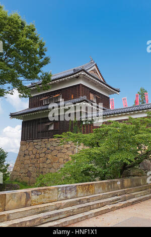Ueda Castle is an old Military Fort in the Japanese City of Ueda in the ...