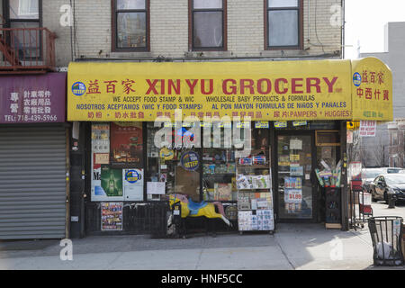 Corner bodega type store in the Chinatown section of Sunset Park a ...