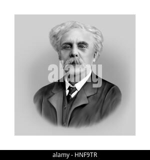 Portrait of Gabriel Faure ( 1845 - 1924 ) composer - photography by ...