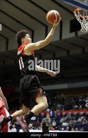 Sapporo, Japan. 10th Feb, 2017. Ryoma Hashimoto (JPN) Basketball ...