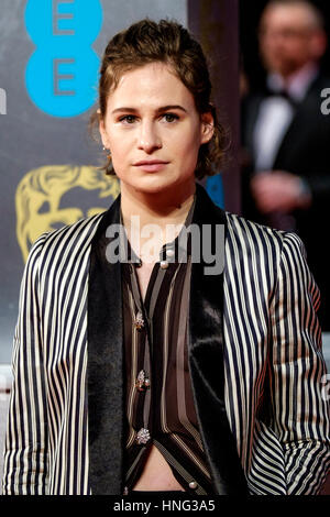 London, UK. Heloise Letissier at the EE British Acadamy Film Awards ...