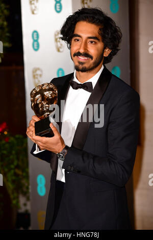 British actor Dev Patel attends the fan event for her new film 'Chappie ...