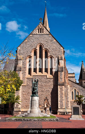 SOUTH AFRICA: Church square, Grahamstown, antique print 1899 Stock ...