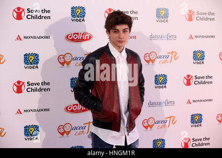 Rome, Italy. 12th Feb, 2017. Italian model and actress Elena Santarelli ...