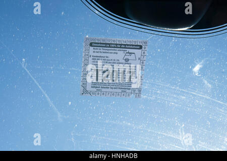 Austria Highway Vignette 2017, 10 days toll sticker Stock Photo - Alamy