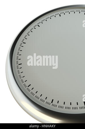 Clock face without numbers and arrows Stock Photo - Alamy