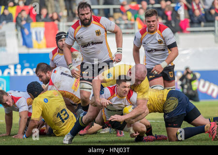Tim Menzel (Germany, 9) against captain Mihaita Lazar (Romania, 1) in ...