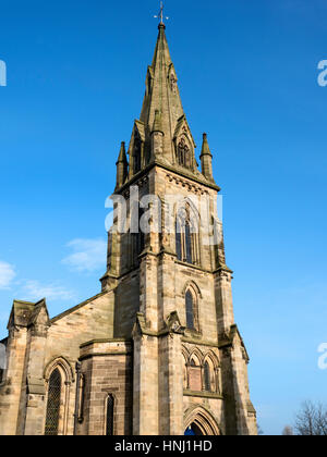 The Victorian parish church of St David in Exeter, Devon Stock Photo ...