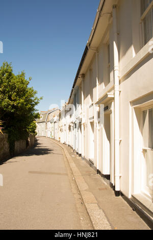 Part of the Esplanade, Fowey, Cornwall Stock Photo - Alamy