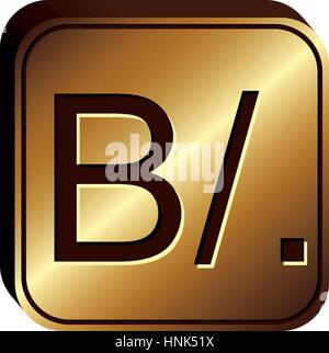 Panamanian balboa currency symbol icon image, vector illustration Stock ...