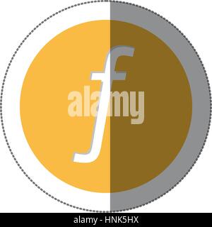 guilder currency symbol icon image, vector illustration Stock Vector ...
