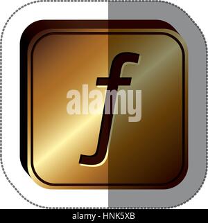 guilder currency symbol icon image, vector illustration Stock Vector ...