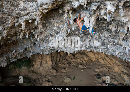 Climbing in Osp, Slovenia Stock Photo - Alamy