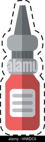 plastic eye drop cartoon vector illustration Stock Vector Image & Art ...
