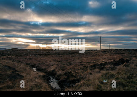 Blanket bog landscape, County Donegal, Ireland Stock Photo - Alamy