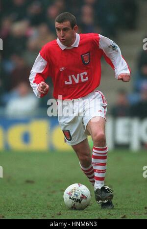 NIGEL WINTERBURN ARSENAL FC 19 March 1996 Stock Photo - Alamy