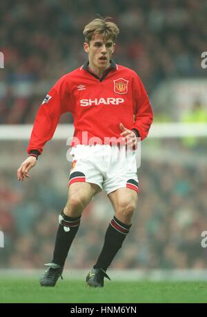 PHILIP NEVILLE MANCHESTER UNITED FC OLD TRAFFORD MANCHESTER ENGLAND 17 ...