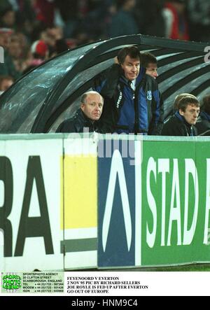 Joe Royle - Everton Manager Stock Photo - Alamy