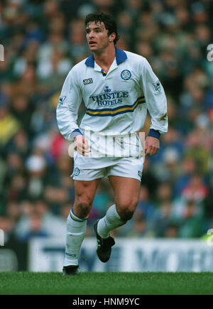 GARY SPEED LEEDS UNITED FC 11 December 1995 Stock Photo - Alamy