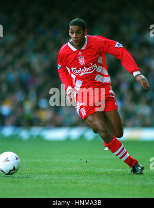 PHIL BABB LIVERPOOL FC 09 September 1996 Stock Photo - Alamy